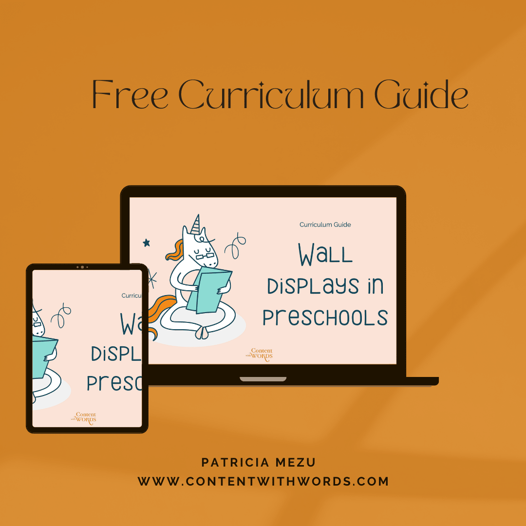 Free Curriculum Guide!Discover the best way to display children's work.
