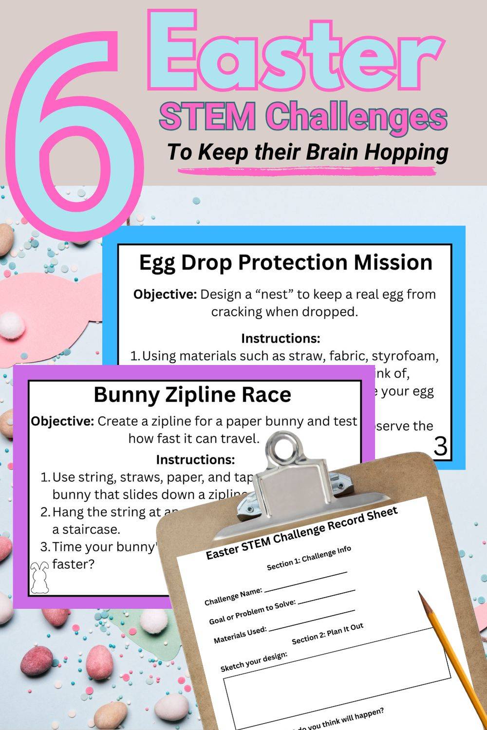Easter STEM Challenges