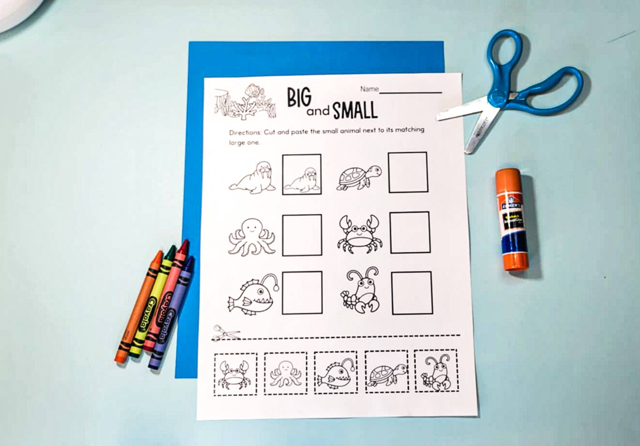 Sorting Big and Small