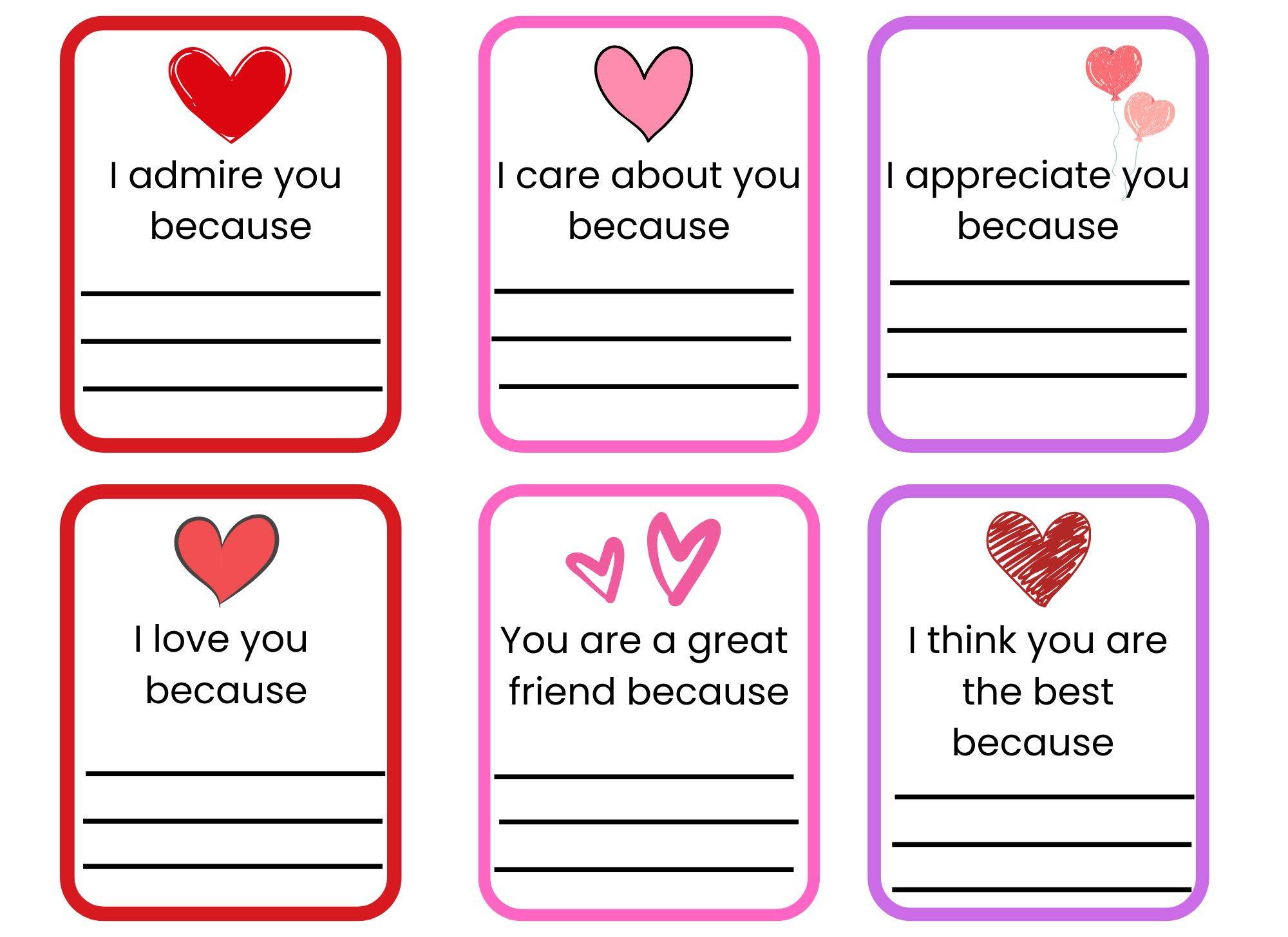 Valentine's Day Notes