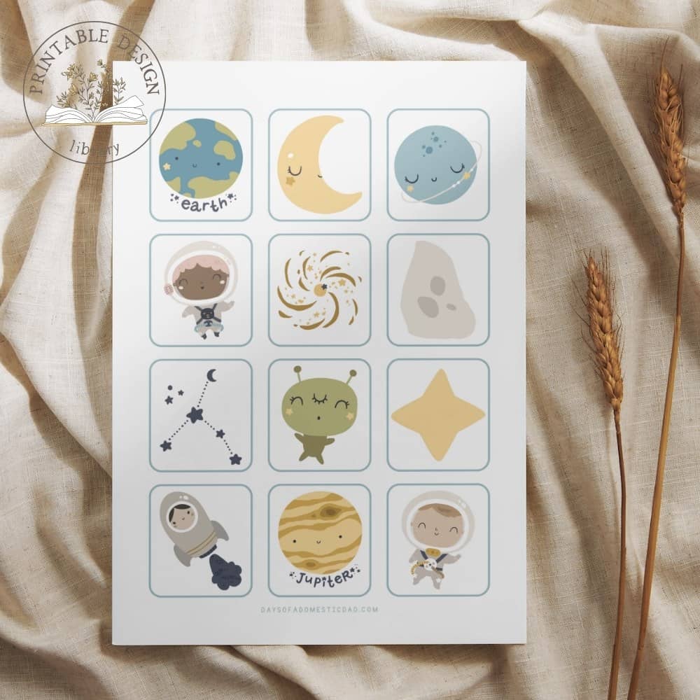 Outer Space Memory Game