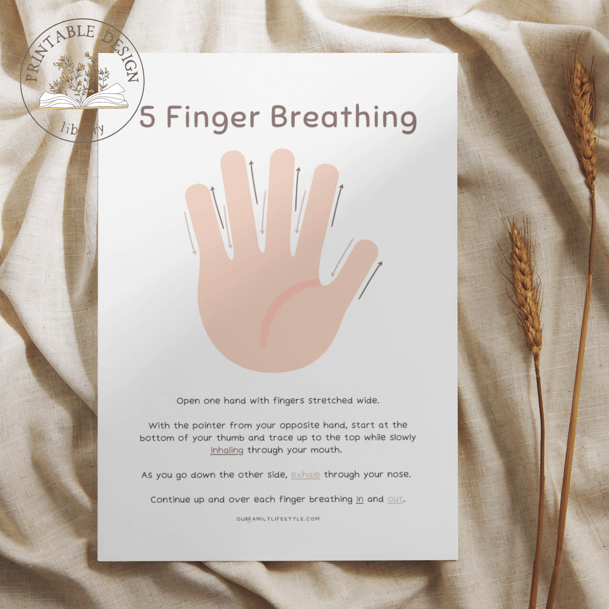 5 Finger Breathing