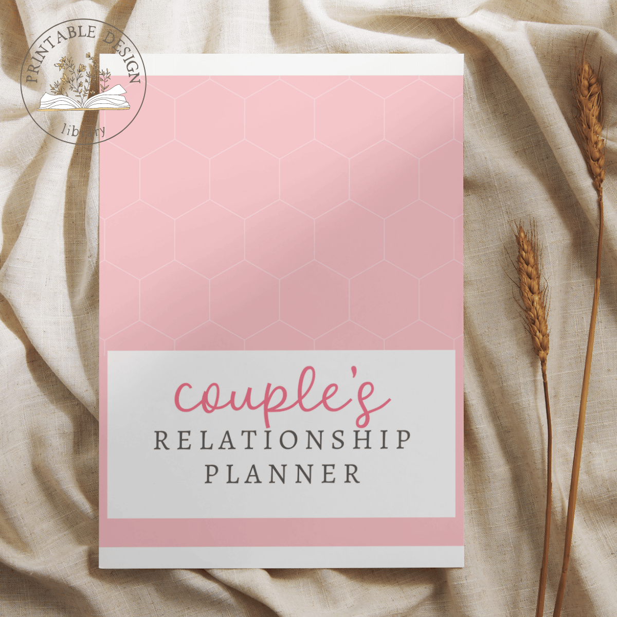 Color Block Relationship Planner For Couples