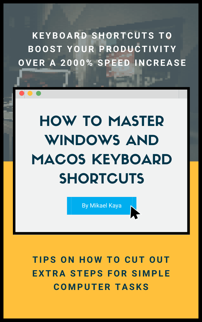 Easy Keyboard Shortcuts Guide for Windows and Mac OS