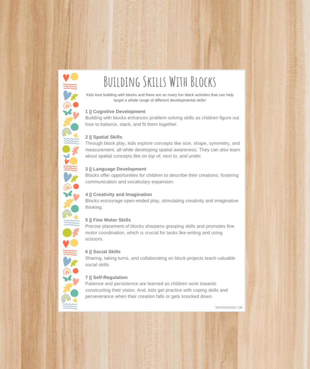 Simple block play ideas (FREE printables included!)