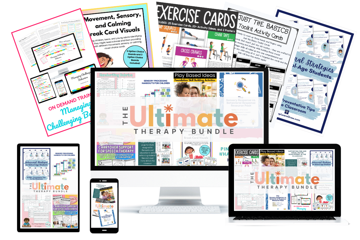 The 2024 Ultimate Therapy Bundle is here! - The Inspired Treehouse