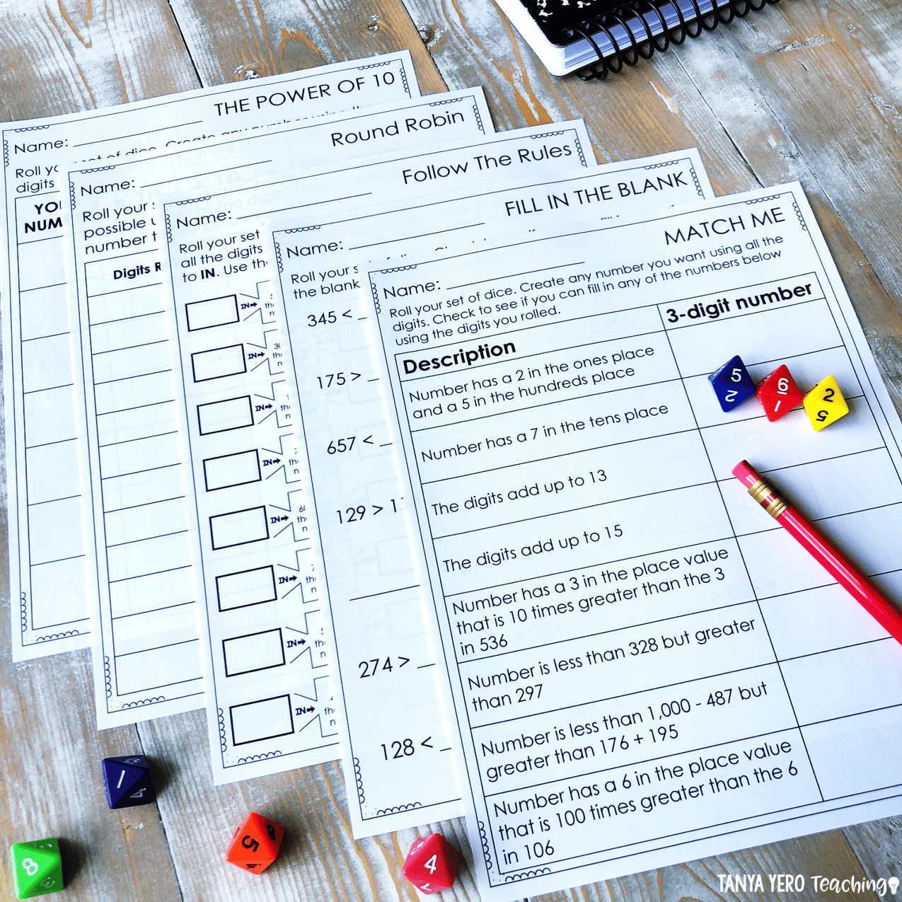 FREE Upper Elementary Place Value Games