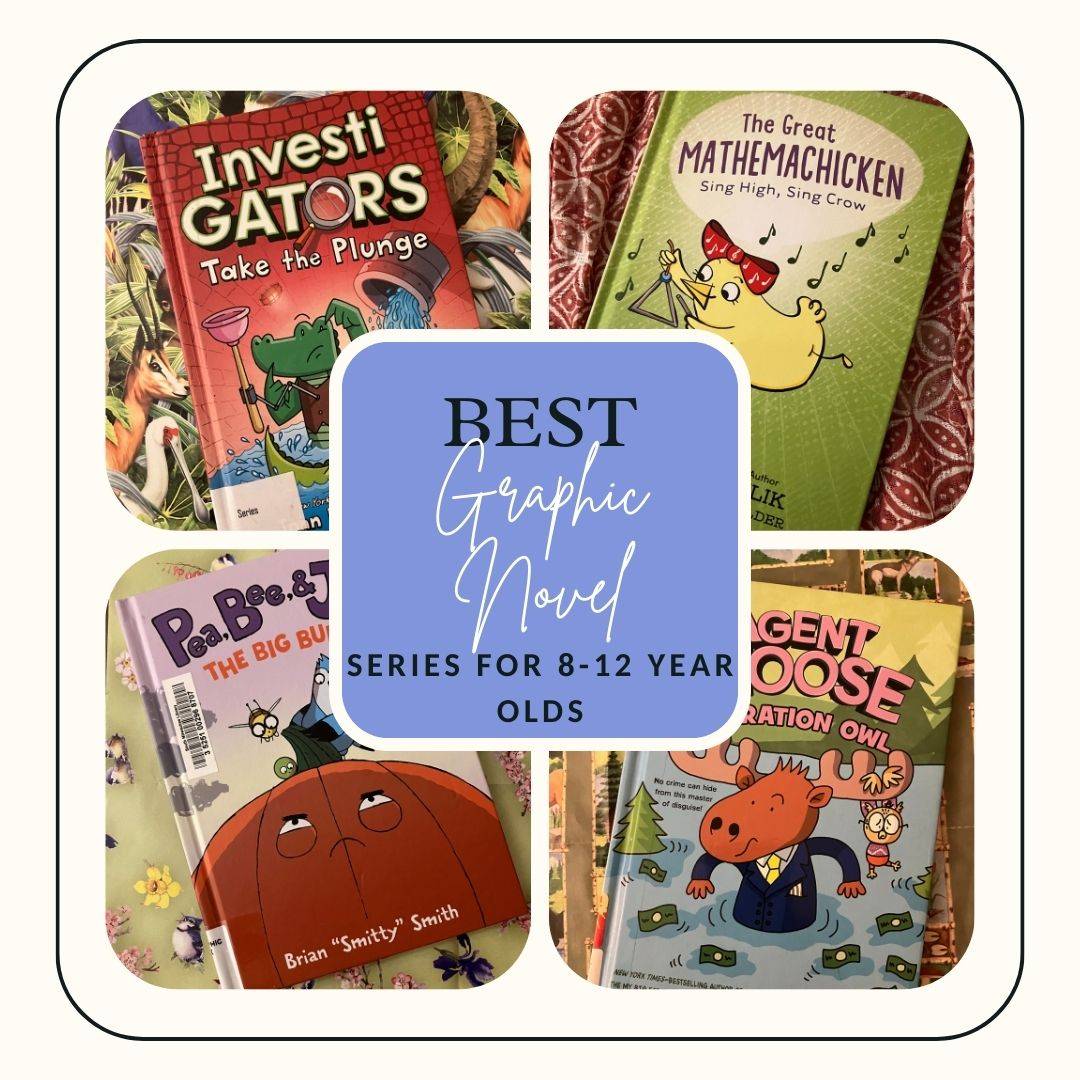 Best Graphic Novel Series for 8-12 Year Old