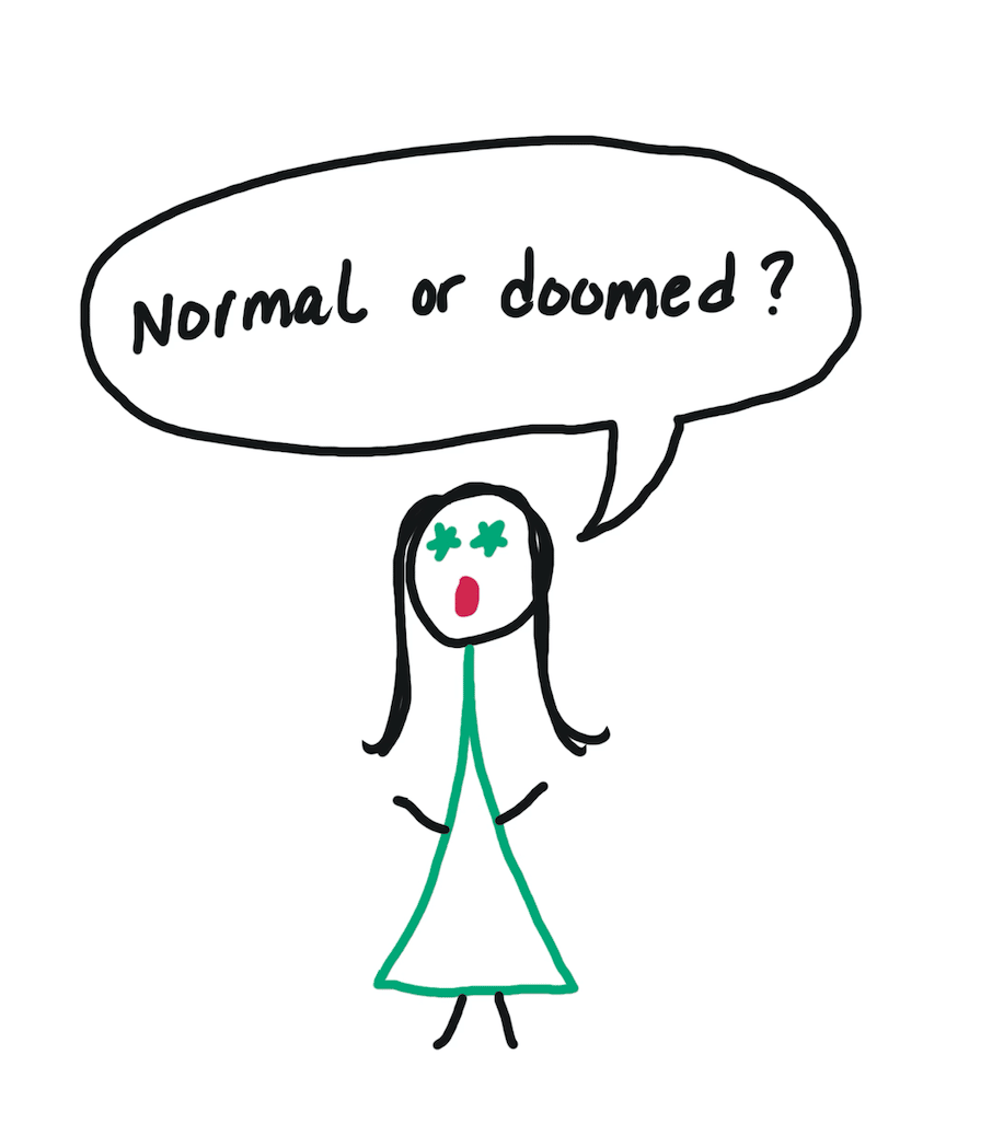 New from nerd processor: Are you normal or are you doomed?