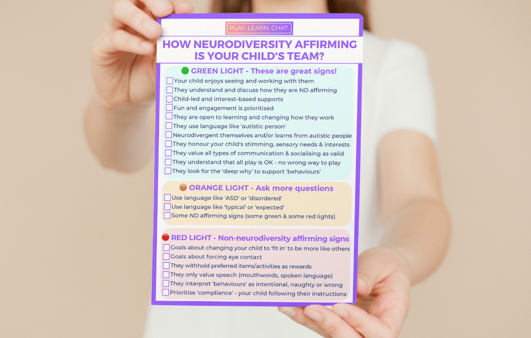 FREE DOWNLOAD | Checklist: How Neurodiversity Affirming is your Child's ...