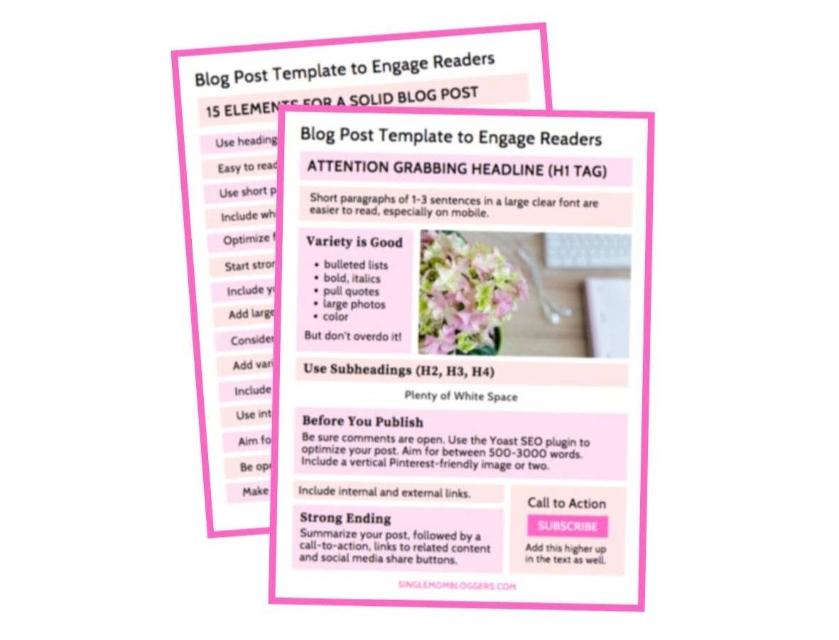 Blog Post Template for New Bloggers