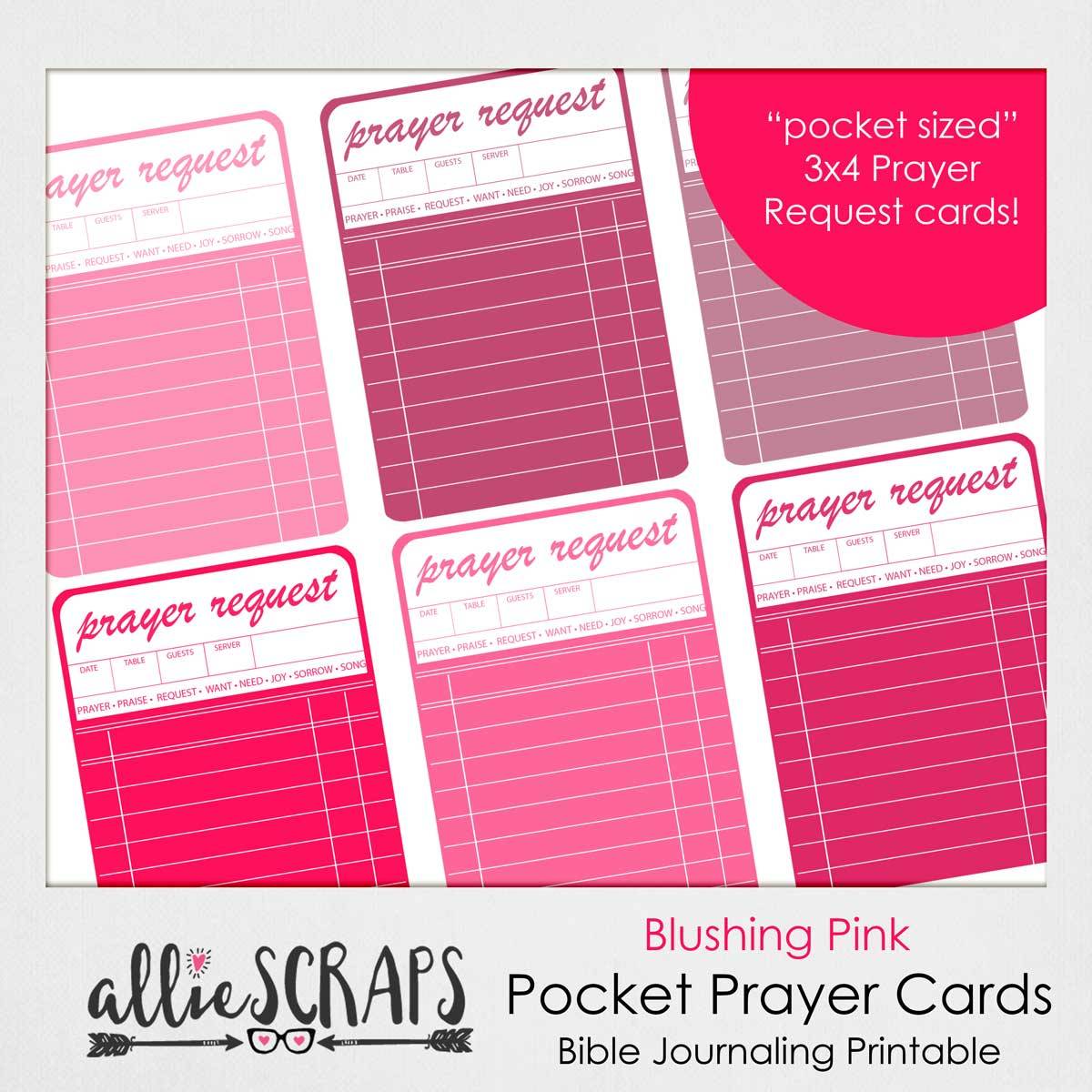 Free Pink Pocket Prayers