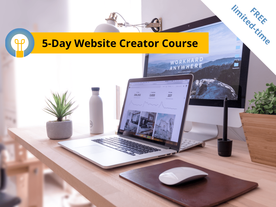 5 Day Website Creator Course Remote Life Genius