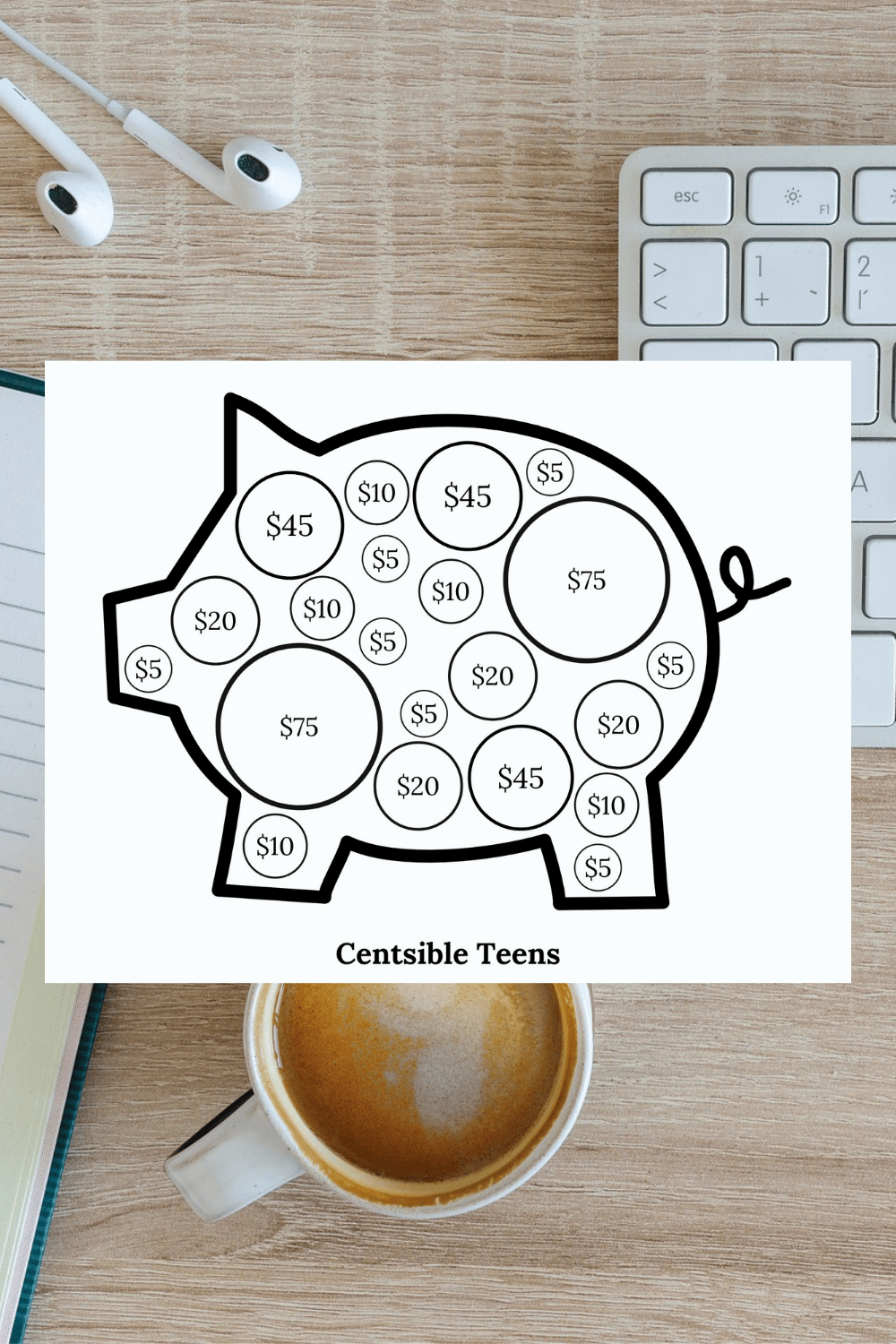 Piggy Bank Savings Tracker