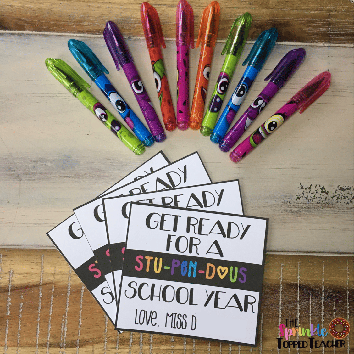 Welcome Back to School Gift Tags FREEBIE