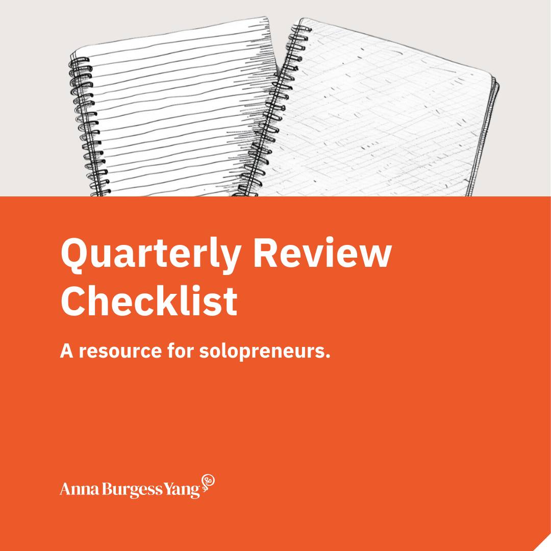 Quarterly Review Checklist for Solopreneurs