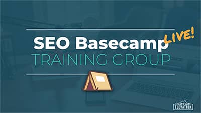 Join the waitlist for SEO Basecamp Live!