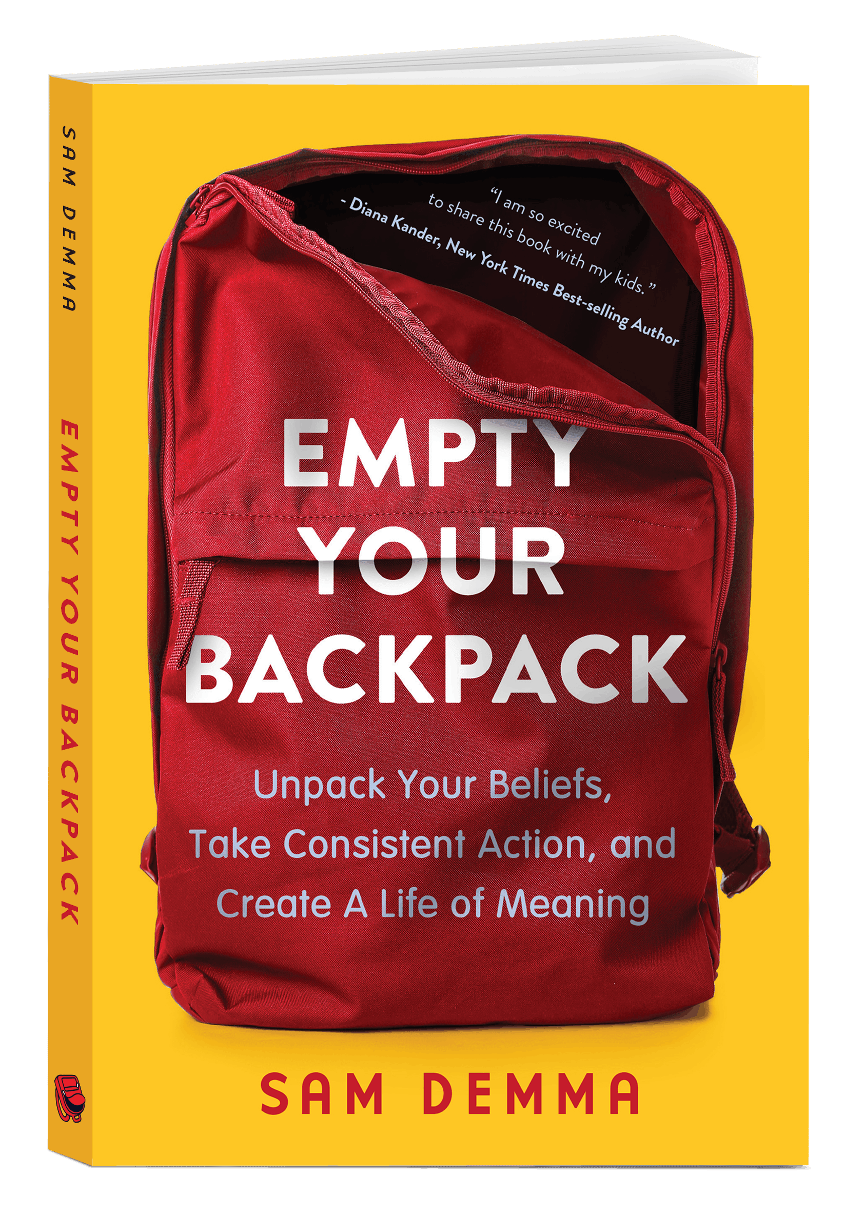 Empty Your Backpack Book Signing in Scarborough Chapters
