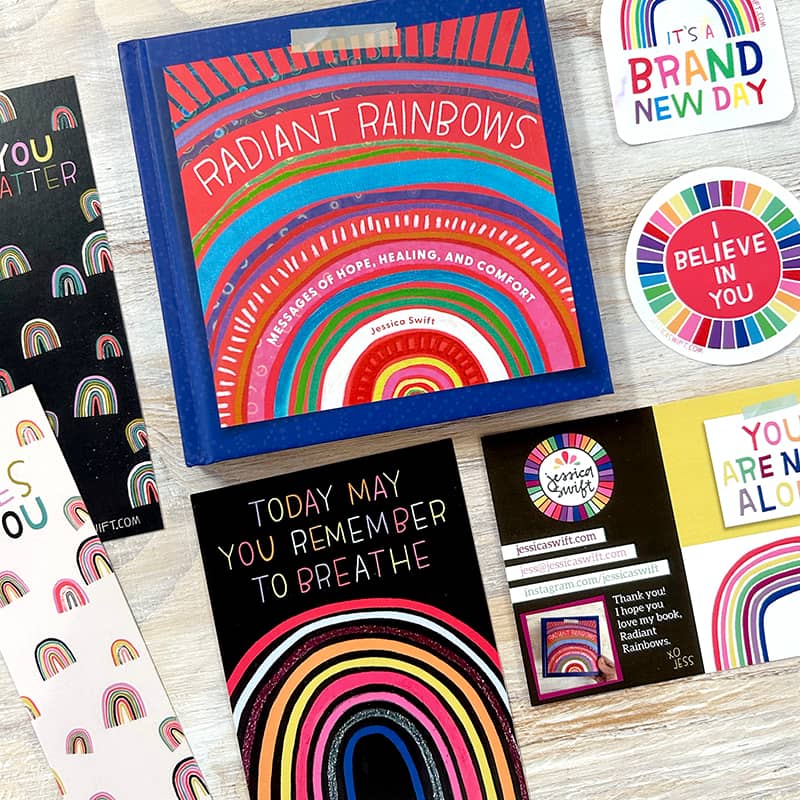 🌈 Rainbow freebies, just for you :)