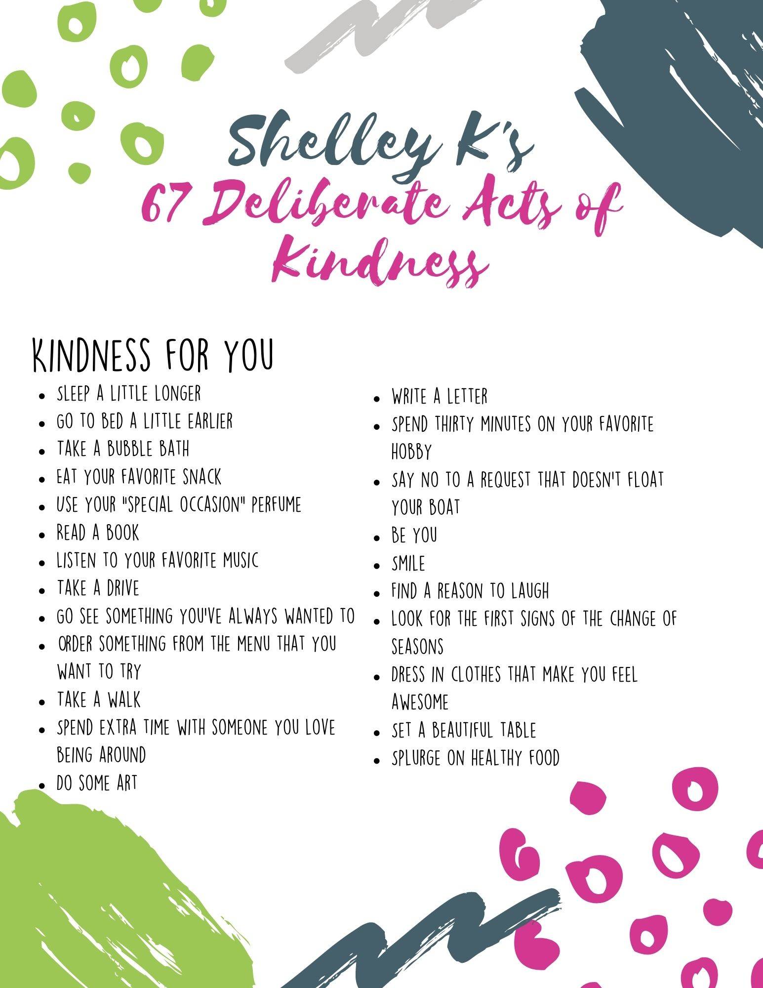 February is National Kindness Month