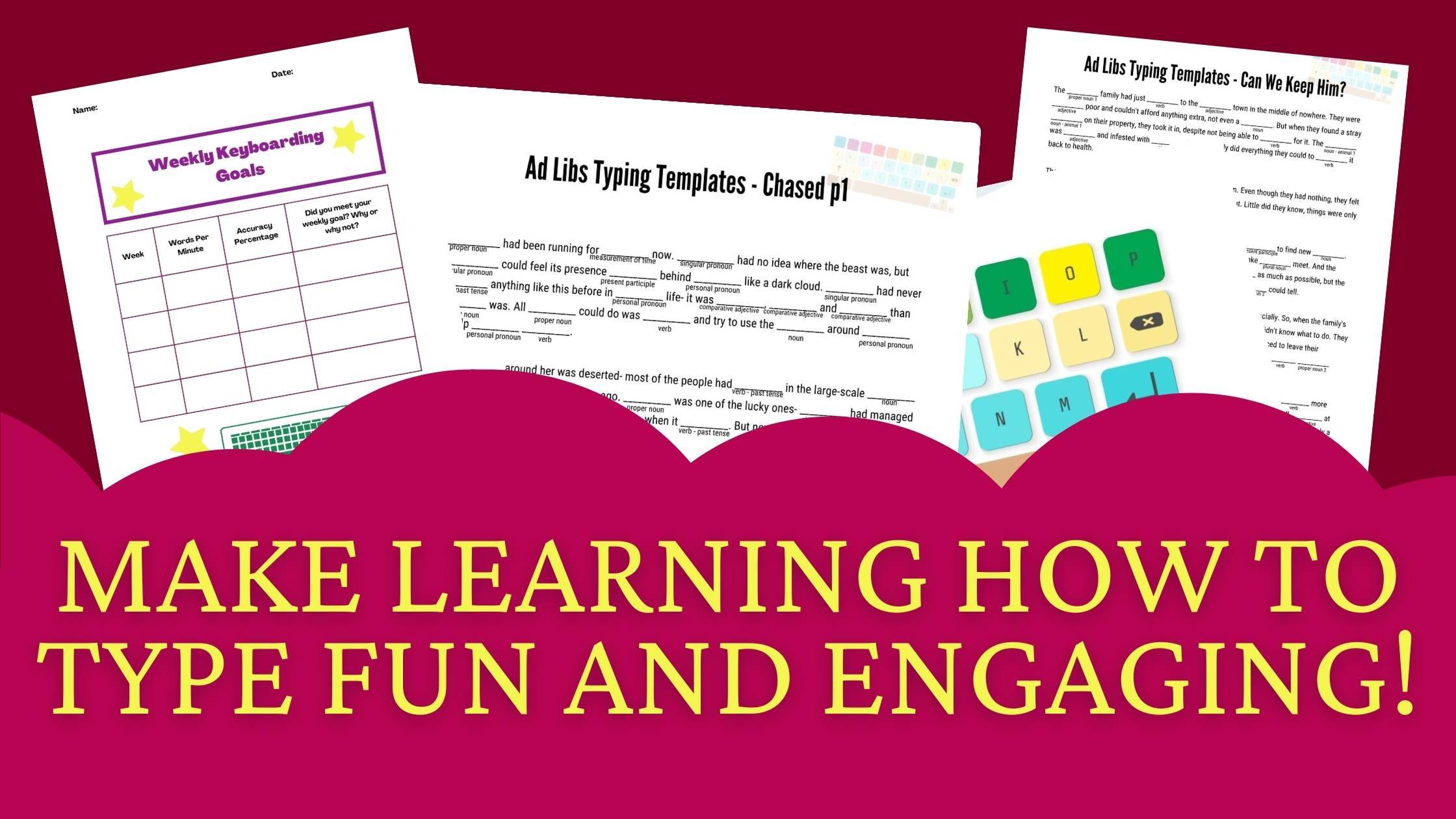 Ad Libs Typing Templates