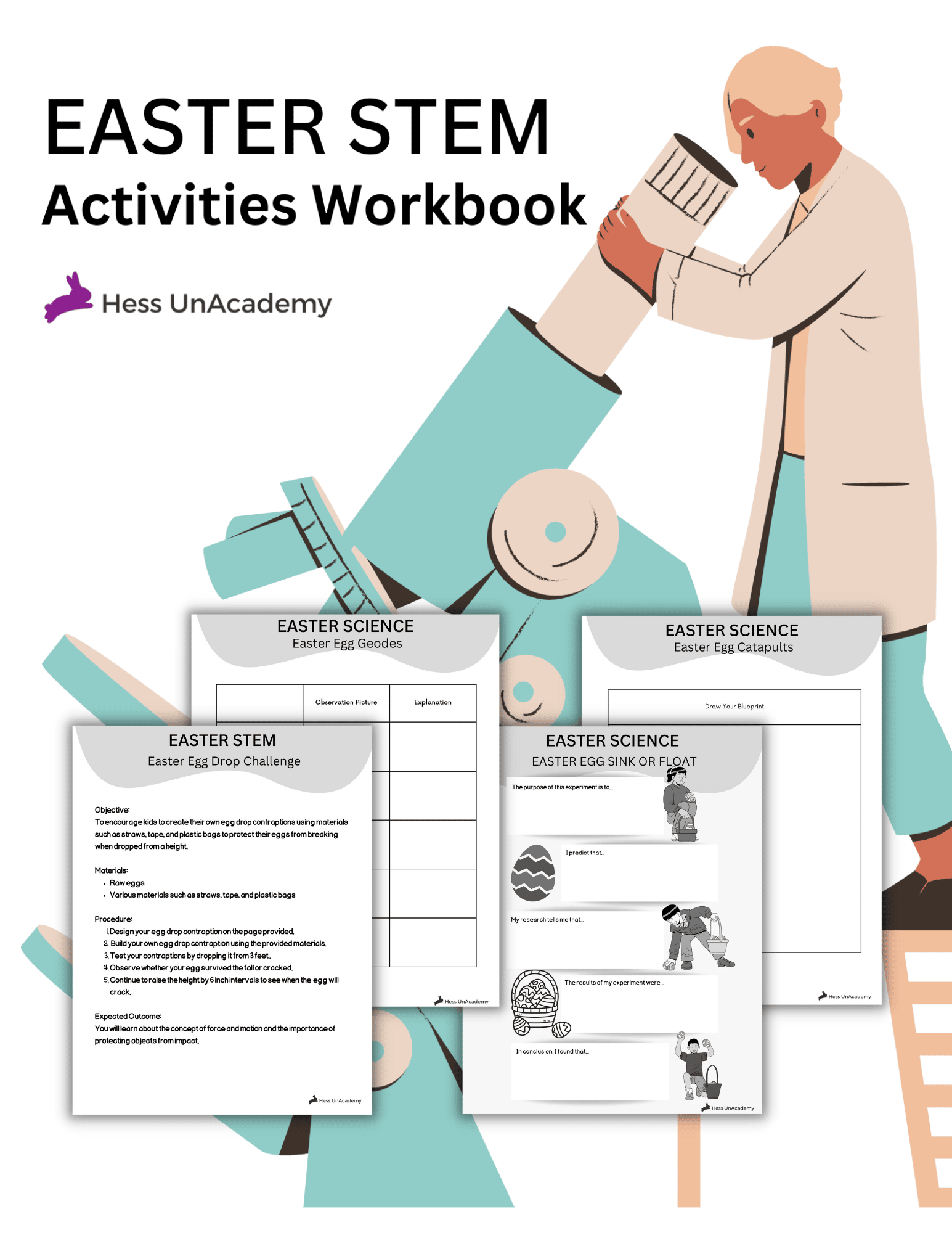 Easter STEM Activities Workbook TW