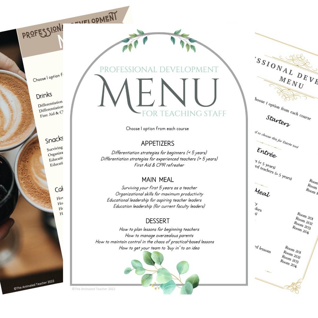 How to differentiate professional development for teachers