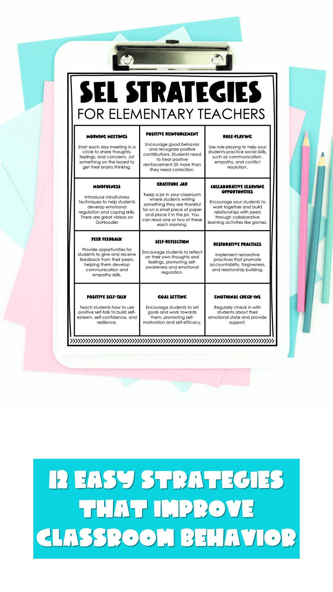 SEL Strategies for Elementary Teachers