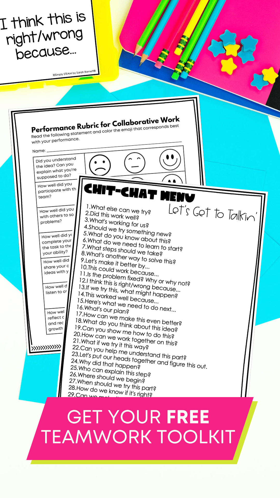 Teamwork Toolkit: Tools for Group Success!