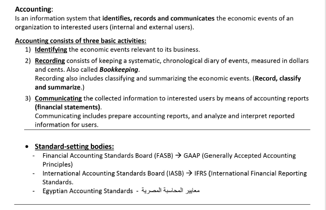 Basic for accounting for interview Part - 1