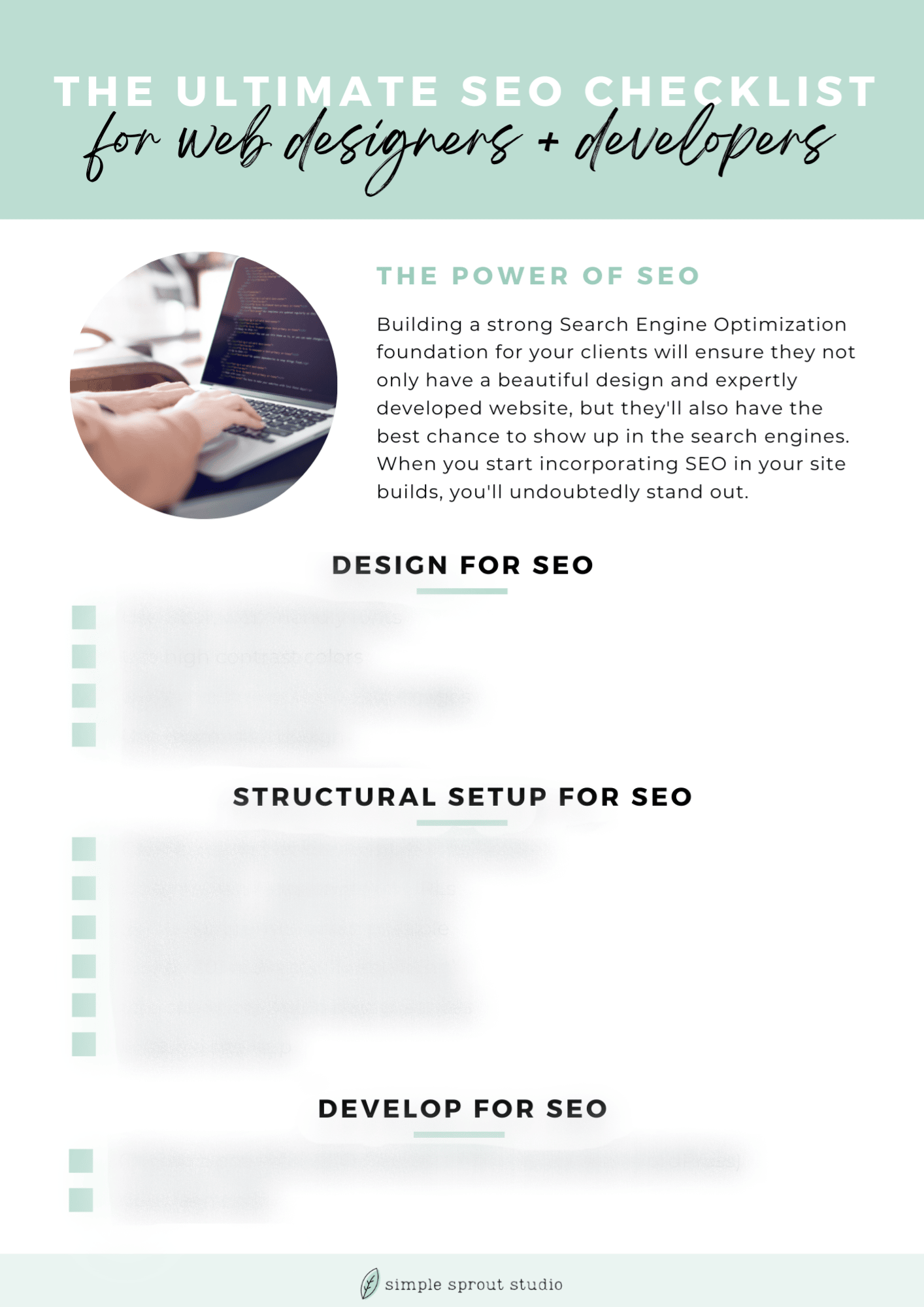 The Ultimate SEO Checklist for Web Designers + Developers - Free ...
