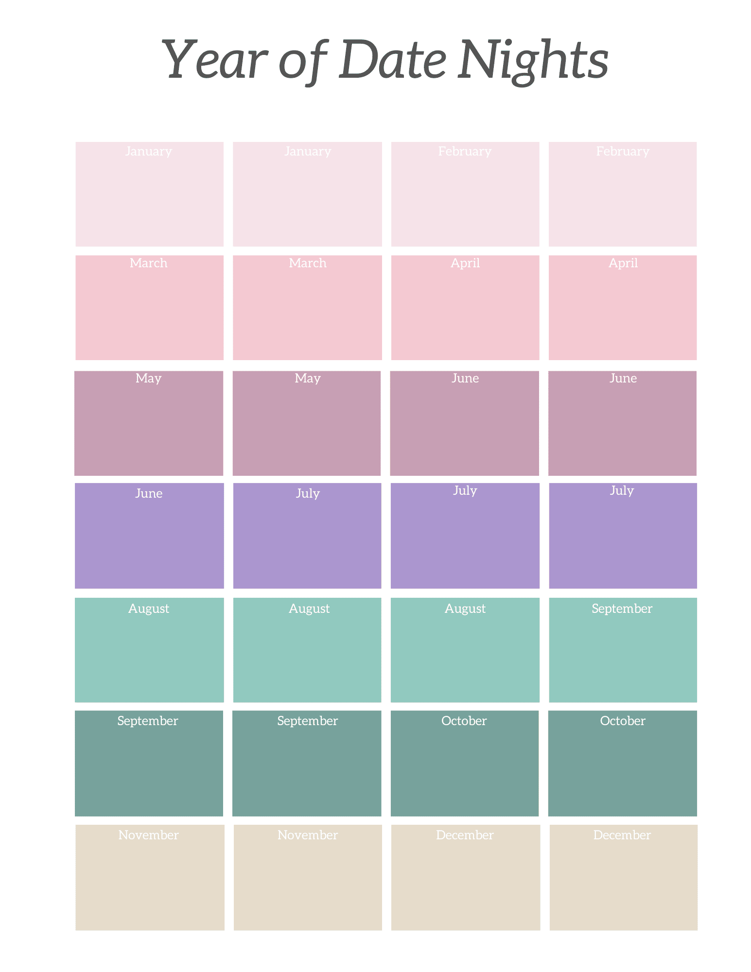 Free Date Night Planner