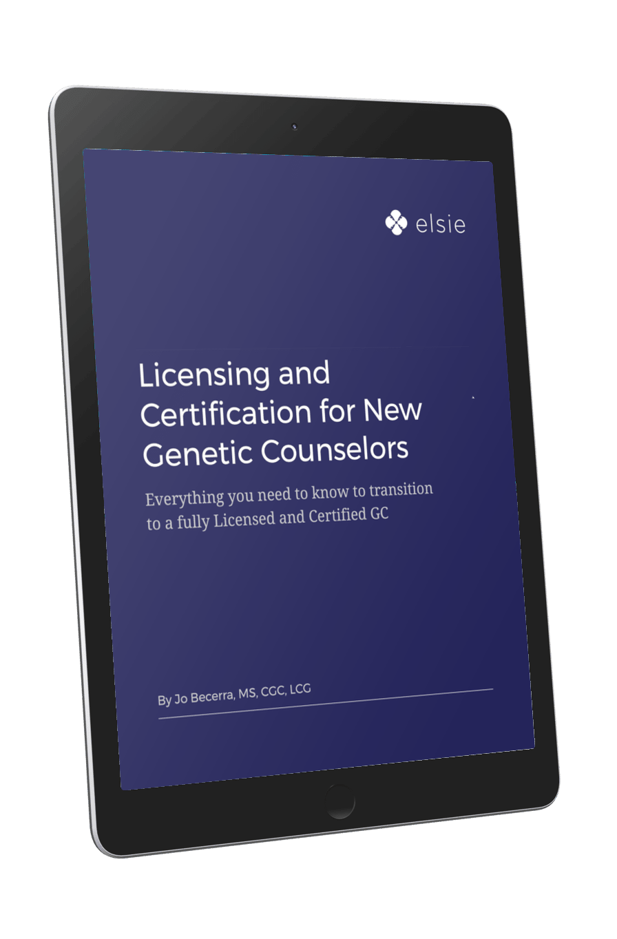 E-Book: Licensing and Certification for New Genetic Counselors