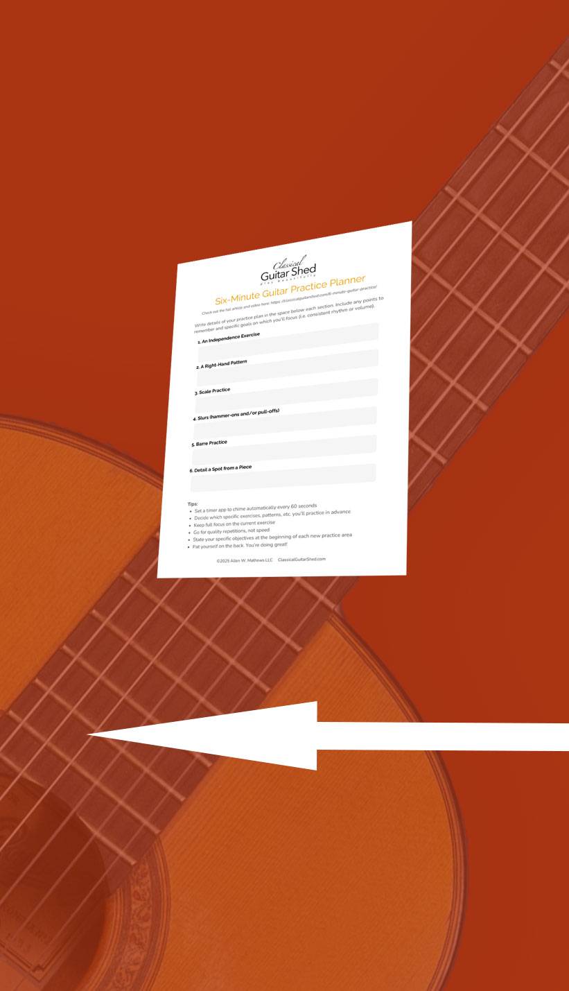 Download The 6 Minute Practice Planner